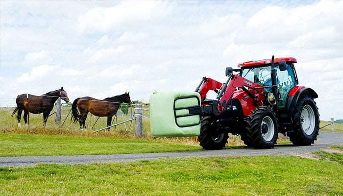 Round Wrapped Silage Grab - Ongmac Trading Pty Ltd