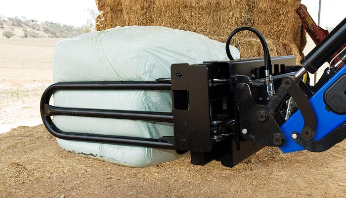Square Wrapped Silage Grab - Ongmac Trading Pty Ltd