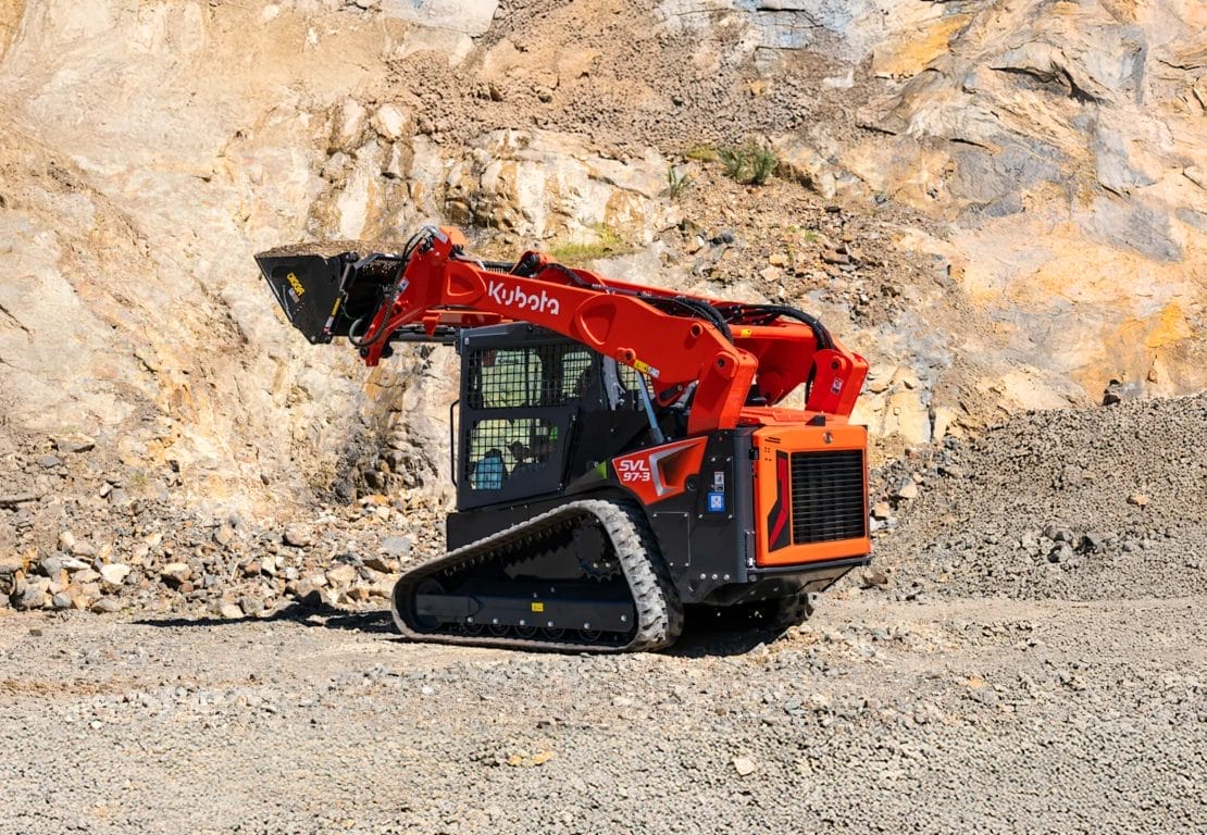 Lift Your Standards With The New Kubota SVL97-3 Compact Track Loader!